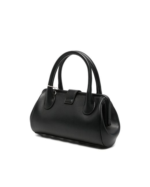 Vivienne Westwood Pamela Logo-Plaque Tote Bag in Black | Lyst UK