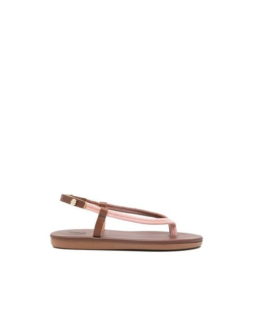 Ancient Greek Sandals Ankle Strap Sandals in Brown | Lyst UK