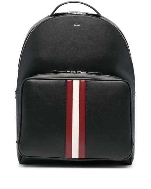 Bally Mythos Leather Backpack in Black for Men | Lyst