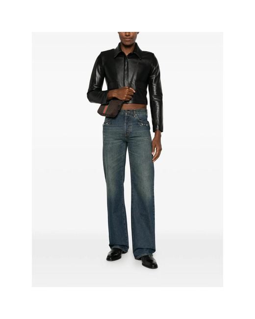 Gucci Trousers in Blue for Men | Lyst UK