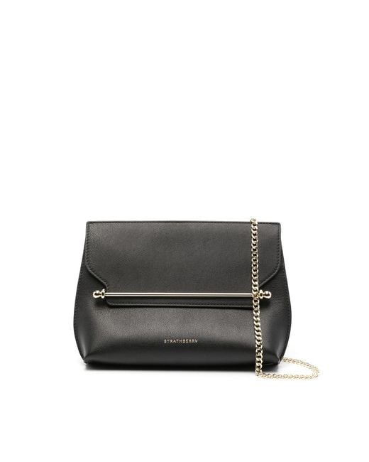 Strathberry Stylist Clutch Bag in Black | Lyst UK