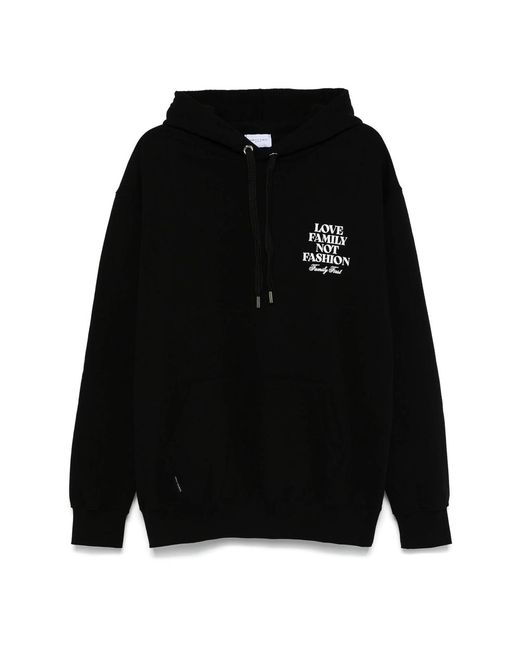FAMILY FIRST Logo-Print Hoodie in Black for Men | Lyst UK
