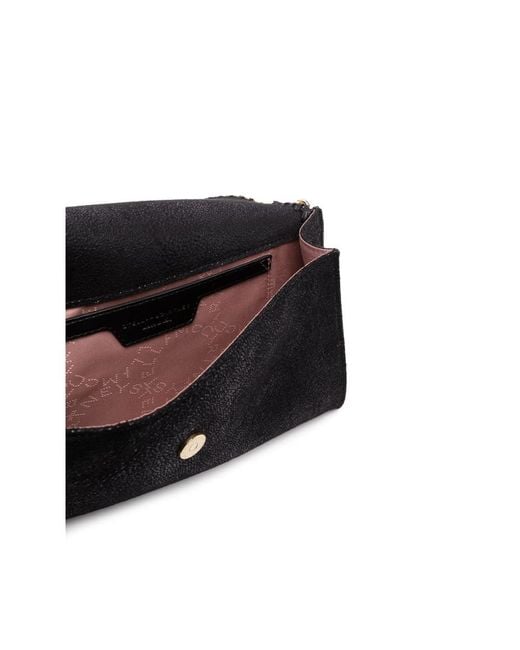 Stella McCartney Mini Falabella Shoulder Bag in Black | Lyst UK
