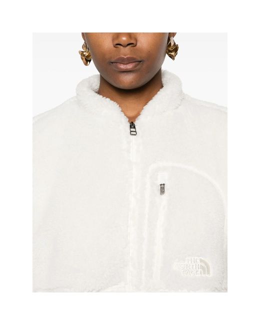 The North Face Extreme Pile 2 Fz Jacket in White | Lyst UK