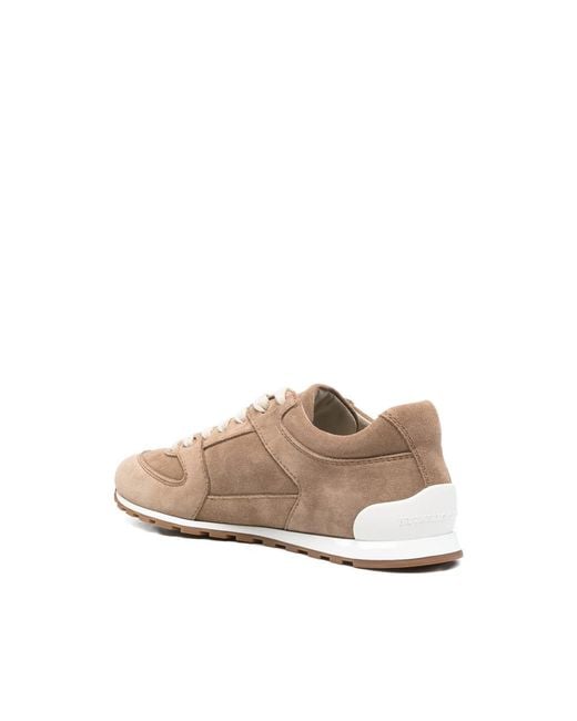 Brunello Cucinelli Sneakers in Natural | Lyst UK