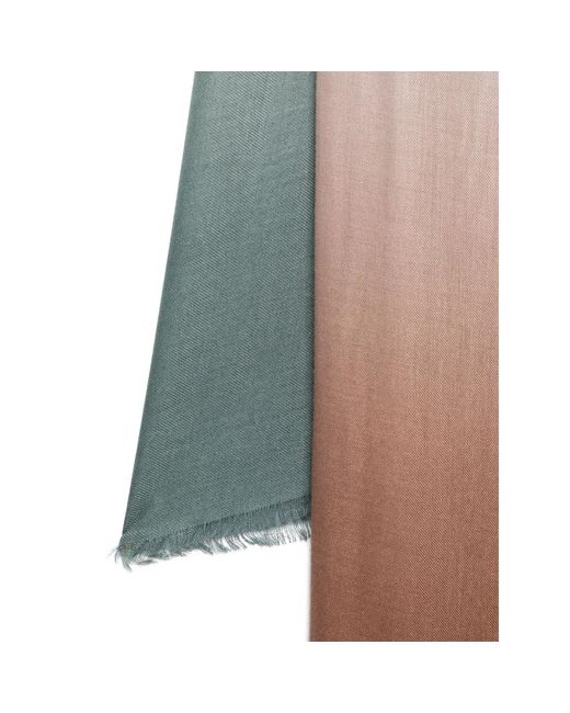 D'Aniello Ombre Frayed-Edge Scarf in Blue | Lyst UK