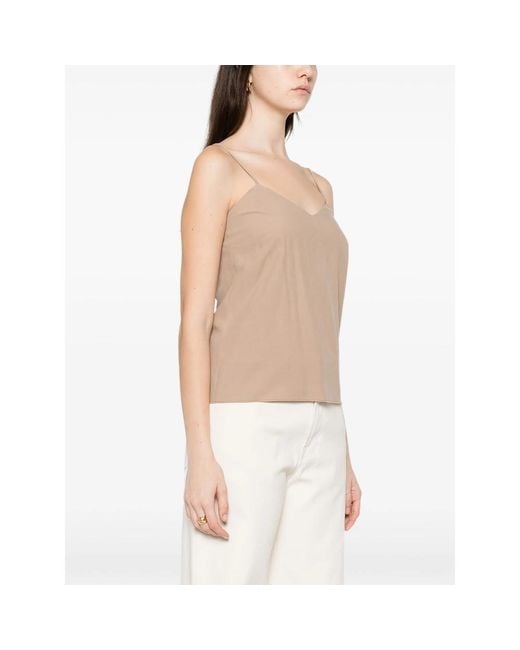 Max Mara Tops in Natural | Lyst UK