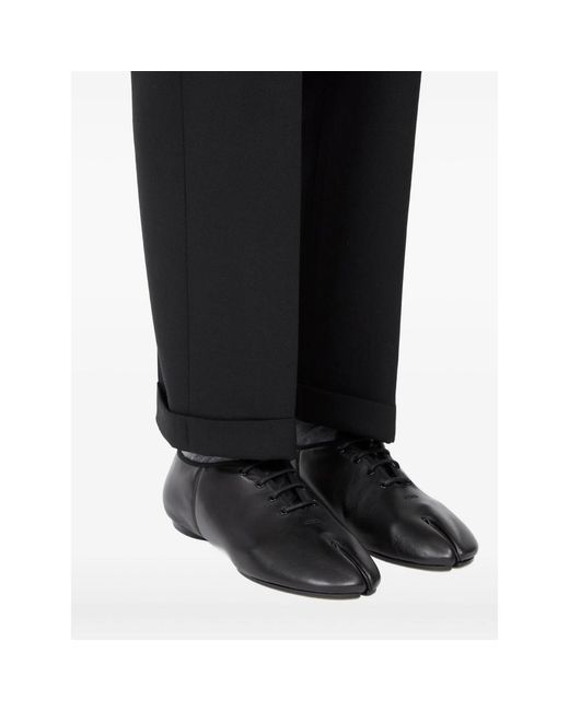 Maison Margiela Split-Toe Derby Shoes in Black for Men | Lyst UK