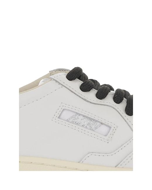 Autry Medalist Leopard Sneakers in Natural | Lyst UK