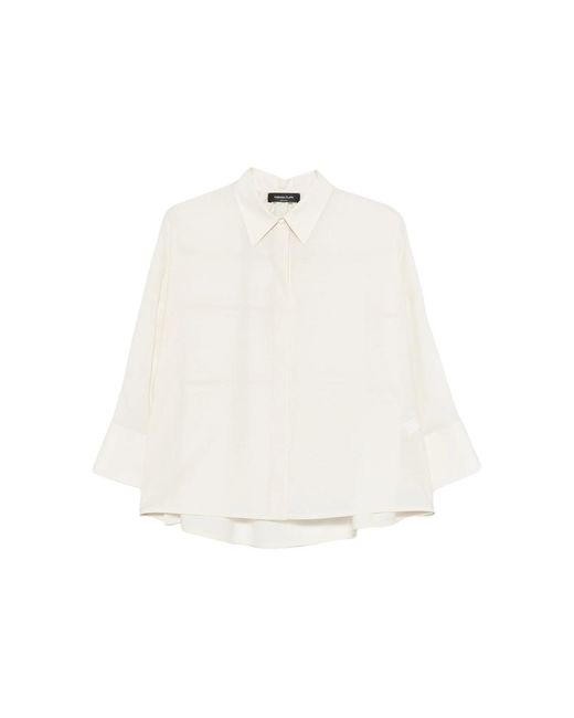 Fabiana Filippi Button Shirt in White | Lyst UK