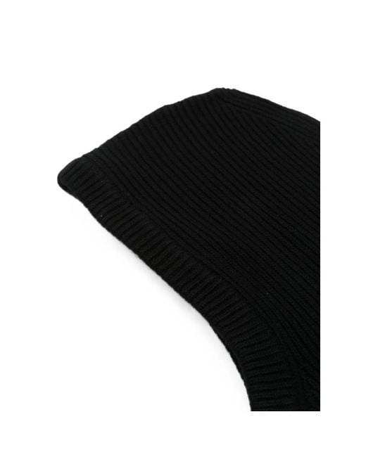 Rick Owens Ribbed-Knit Balaclava in Black for Men | Lyst UK