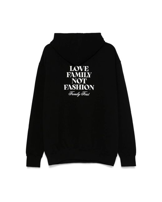 FAMILY FIRST Logo-Print Hoodie in Black for Men | Lyst UK