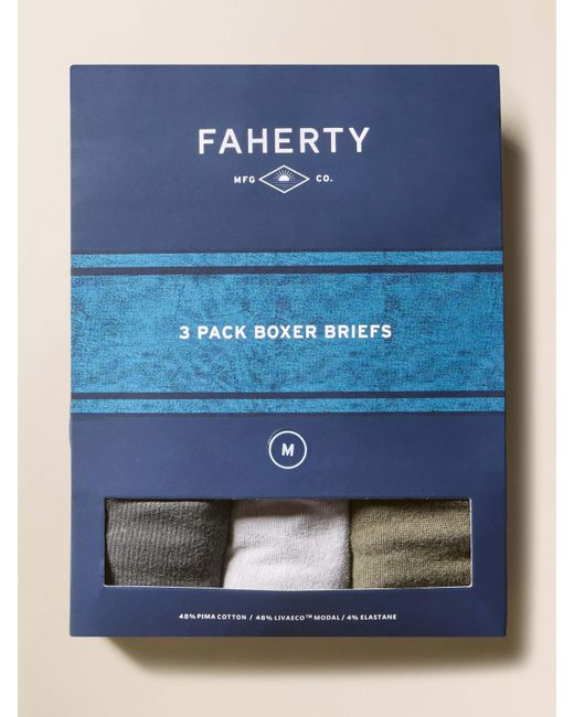 Faherty Boxer Brief for Men | Lyst UK