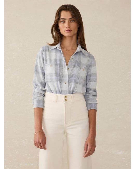 Faherty Legend& Sweater Shirt | Lyst UK