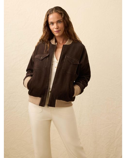 Faherty Heritage Cord Jacket in Natural | Lyst