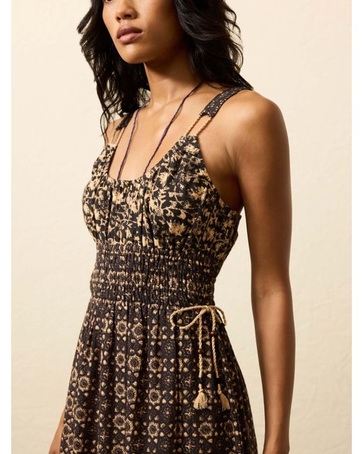 Faherty Sunbeam Dress in Natural | Lyst