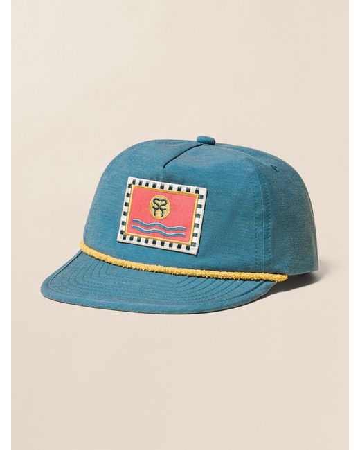 Faherty Surf Ghana All Day Flag Hat in Blue for Men | Lyst