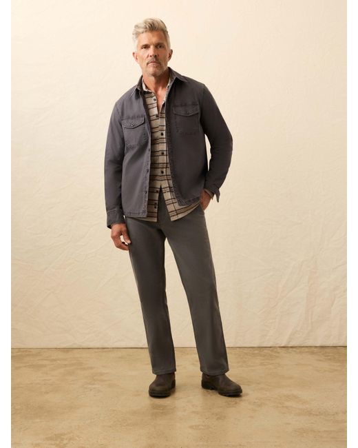 Faherty Lakeside Cpo in Natural for Men | Lyst UK