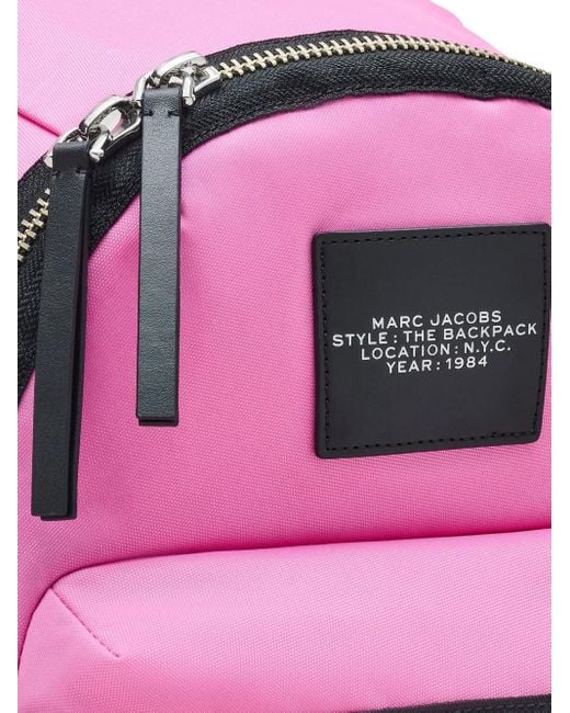 Marc Jacobs Large The Biker Backpack in Pink | Lyst