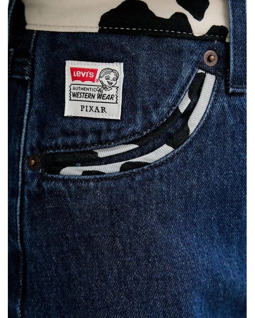 Levi's X Toy Story Wide-Leg Jeans in Blue | Lyst UK