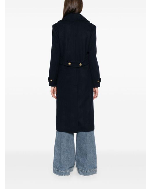 Polo Ralph Lauren Melton Coat in Blue | Lyst