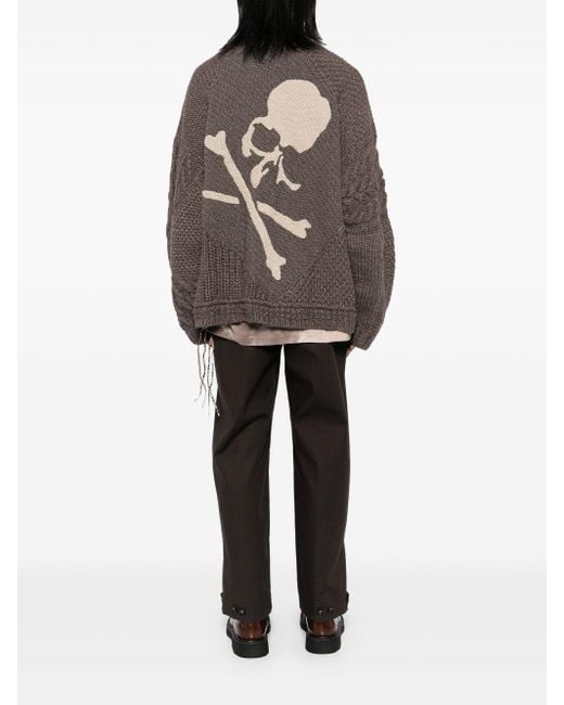 MASTERMIND WORLD Cable-Knit Sweater in Brown for Men | Lyst