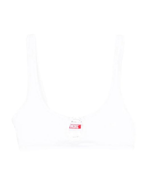 DIESEL Florence-Dnm Top in White | Lyst UK
