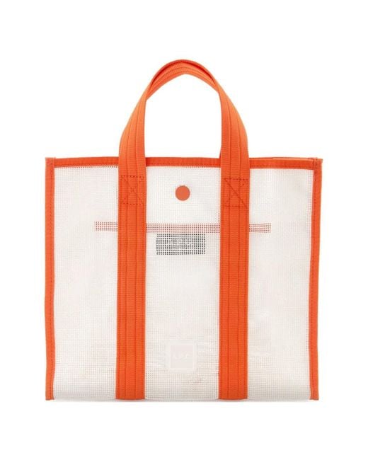 A.P.C. Co9 Mesh Tote Small Carryall in Orange | Lyst UK