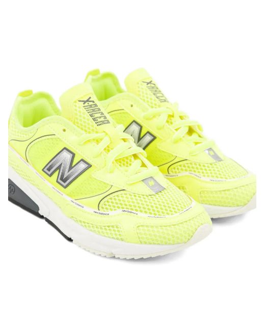 New Balance X-Racer "Lemon Slush" Sneakers in Yellow | Lyst UK