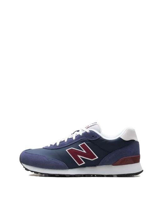 New Balance 515 Logo-Detail Sneakers in Blue for Men | Lyst UK