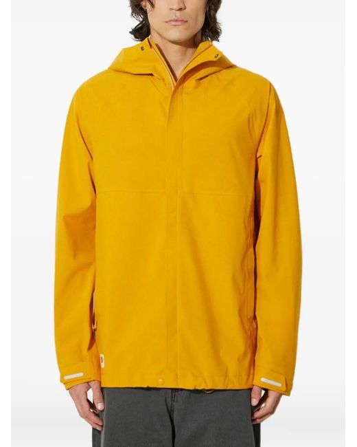 Fjallraven Hooded Jacket in Yellow for Men | Lyst UK