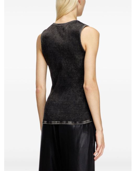 DIESEL Nessi Top in Black | Lyst