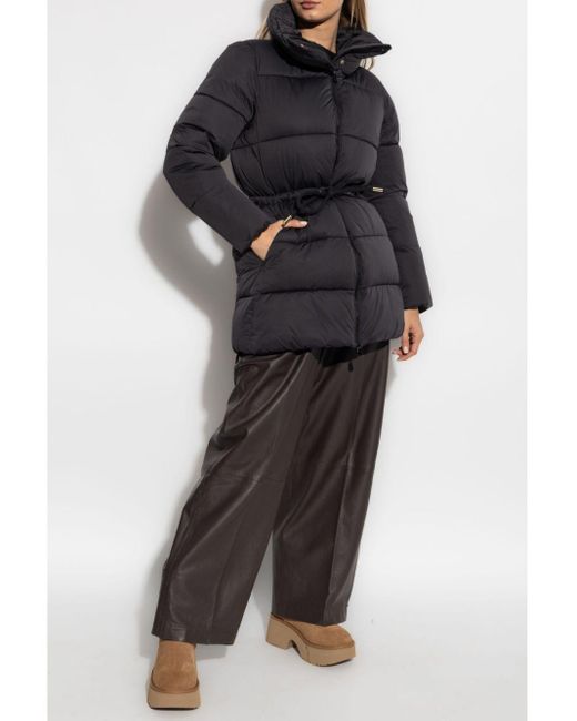 Save The Duck Petunia Puffer Jacket in Black | Lyst