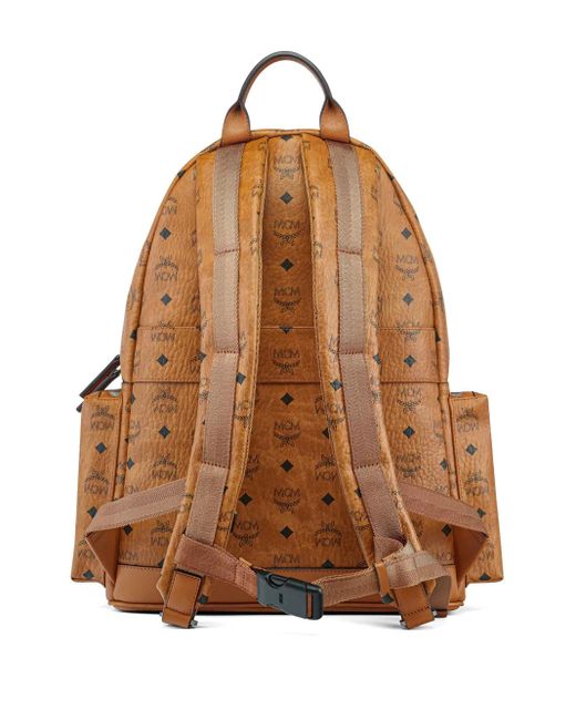 MCM Medium Stark Backpack in Brown for Men | Lyst