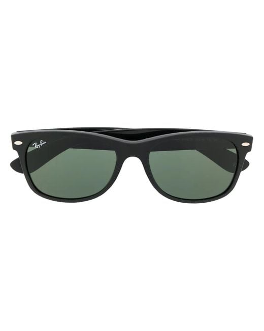Ray-Ban Rectangular Frame Sunglasses in Green | Lyst UK