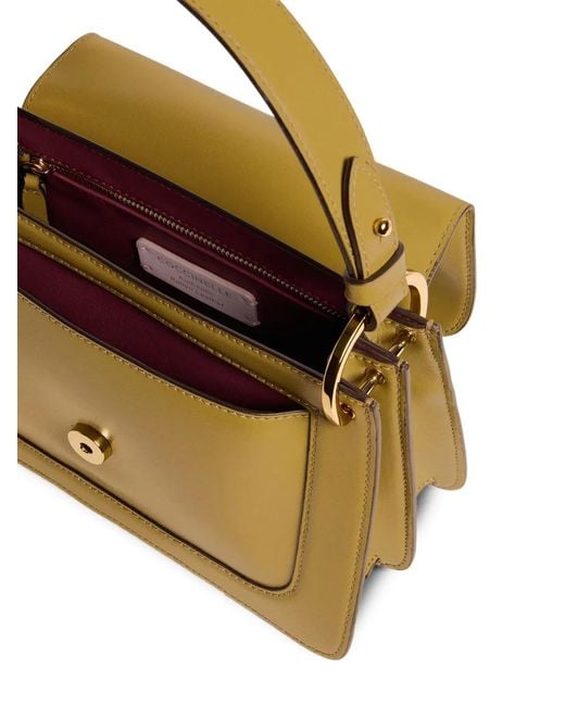 Coccinelle Small C-Me Logo-Plaque Tote Bag in Metallic | Lyst