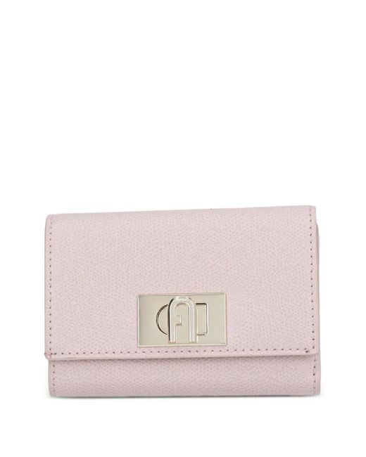 Furla 1927 Twist-Lock Wallet in Pink | Lyst UK