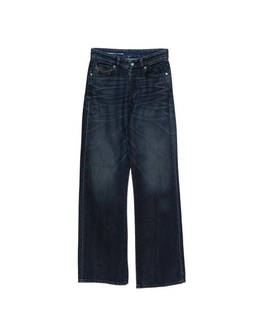 DIESEL Button Jeans in Blue | Lyst Canada
