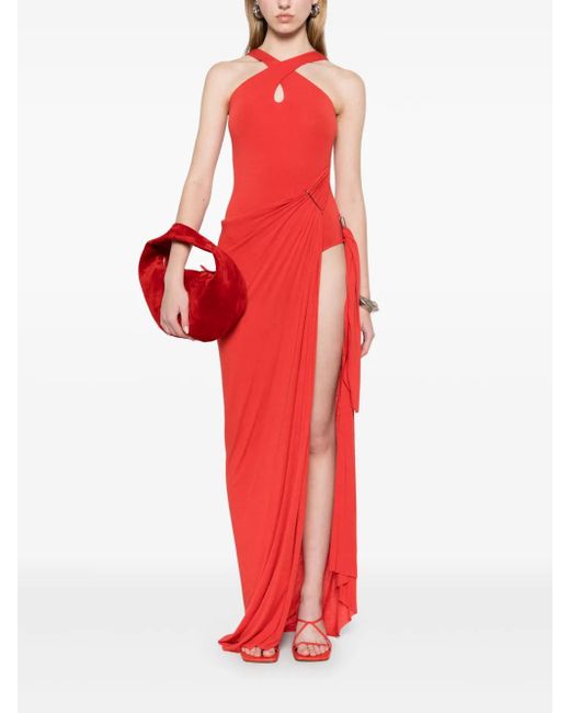 MANURI Rita Dress in Red | Lyst