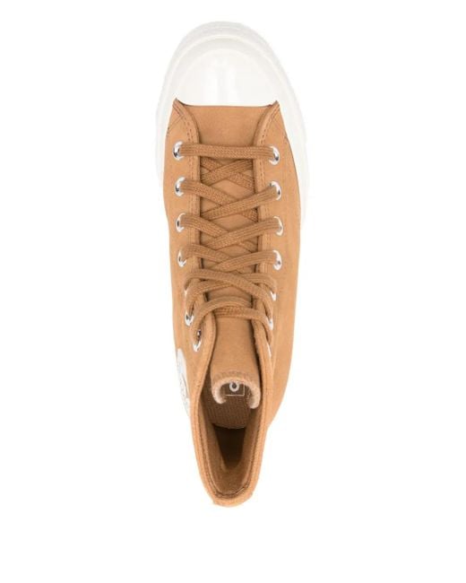 Converse Chuck 70 Lace-Up Platform Sneakers in Natural for Men | Lyst