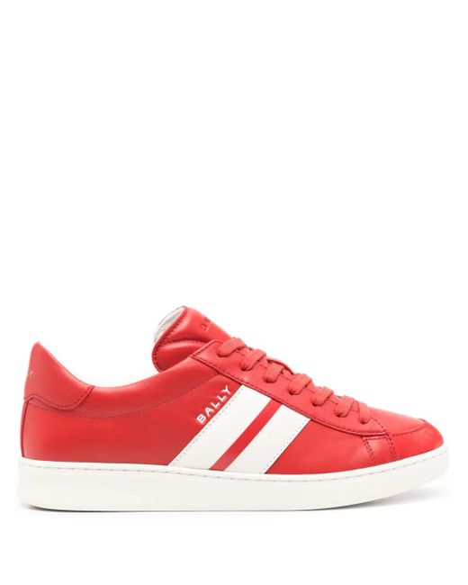 Bally Sneakers in Red for Men | Lyst
