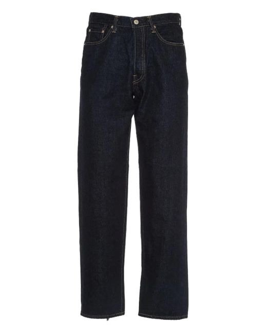 Edwin Logo-Patch Jeans in Blue for Men | Lyst UK