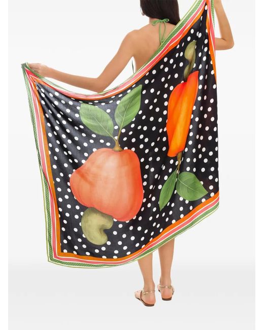 Brigitte Bardot Cashew-Print Bikini in Black | Lyst UK