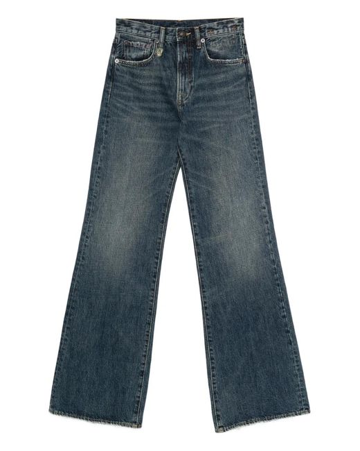 R13 Raw-Cut Jeans in Blue | Lyst UK