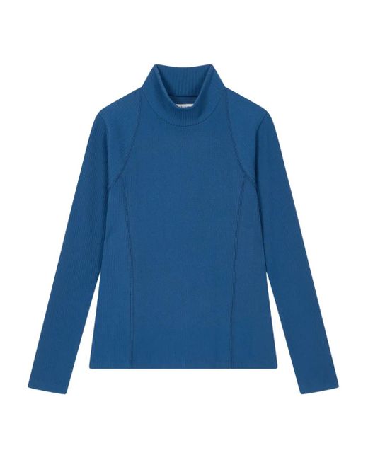 Studio Tomboy X Long-Sleeve Top in Blue | Lyst UK