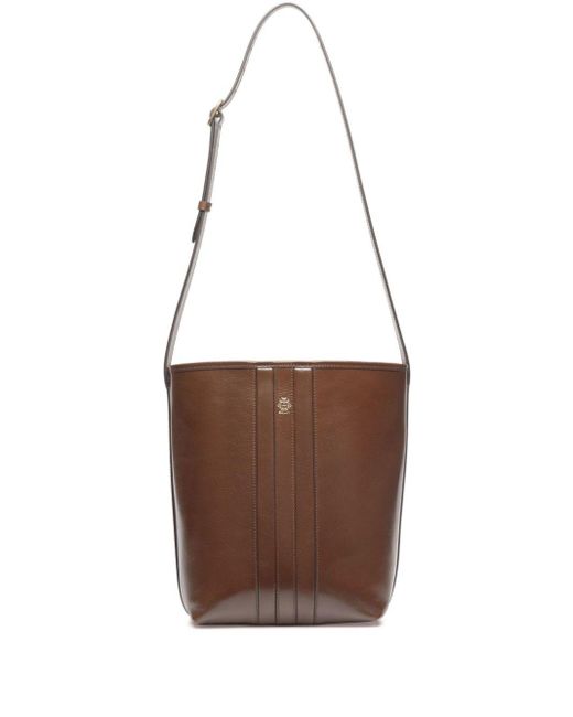 Bally Beckett Bucket Bag in Brown | Lyst