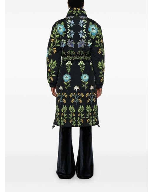 FARM Rio Winter Garden Coat in Green | Lyst