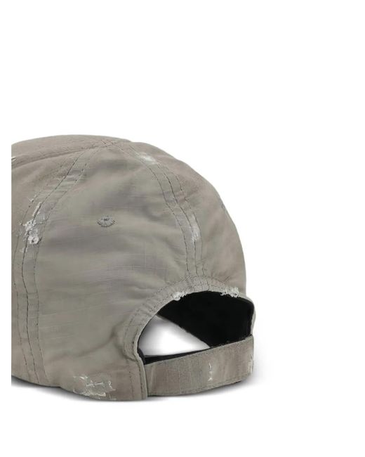 Balenciaga Loop Sports Icon Distressed Baseball Cap in Gray for Men | Lyst