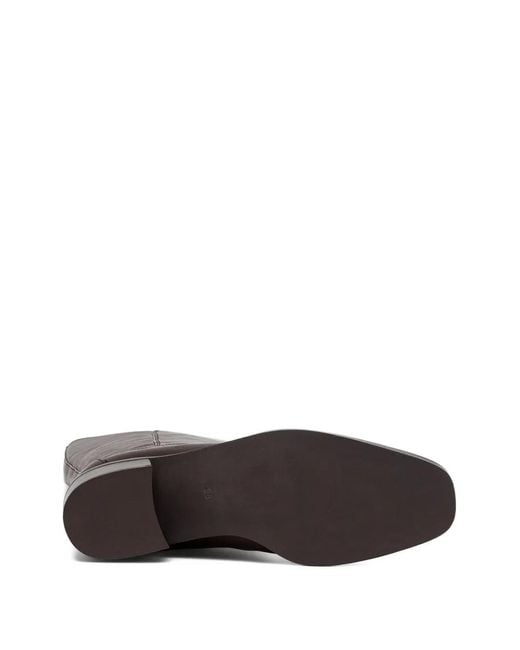 Jeffrey Campbell Lada Block-Heel Boots in Brown | Lyst