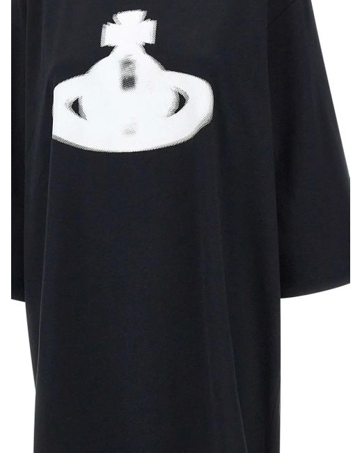 Vivienne Westwood Orb-Motif Dress in Black | Lyst